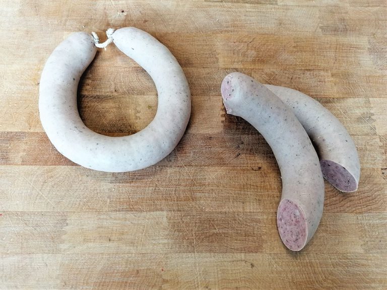 Hausmacher Stadtwurst weiß - Metzgerei Woerlein